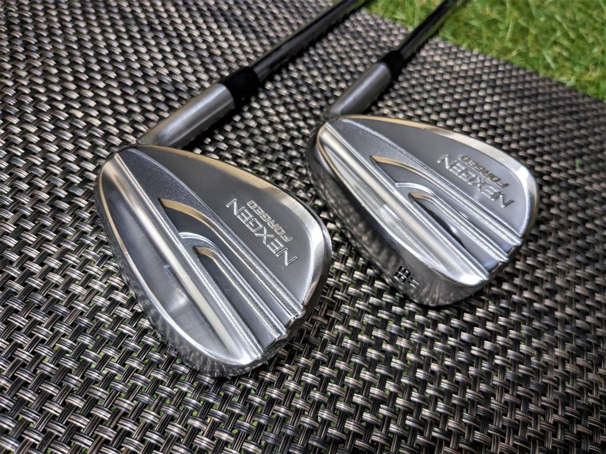 【目立った傷や汚れなし】NEXGEN 2022 WD22 FORGED WEDGE 52 58 × New DG S200 2本 セット ...