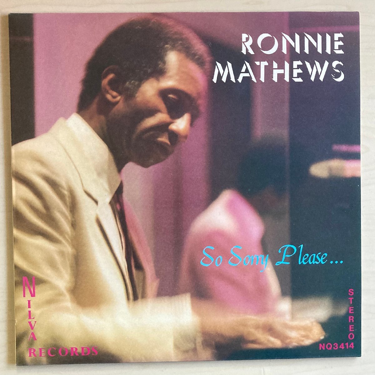 【目立った傷や汚れなし】LPA22195 ロニー・マシューズ RONNIE MATHEWS / SO SORRY PLEASE ... 輸入盤 ...