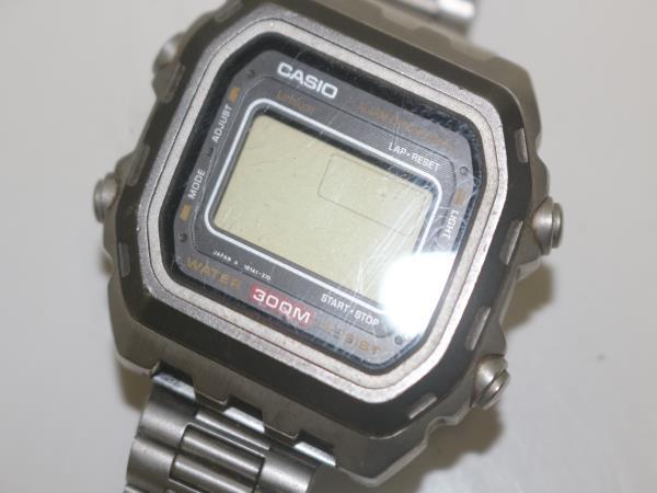 【傷や汚れあり】K7343 CASIO/カシオ 腕時計/メンズウォッチ DW-3000の落札情報詳細 - ヤフオク落札価格検索 オークフリー