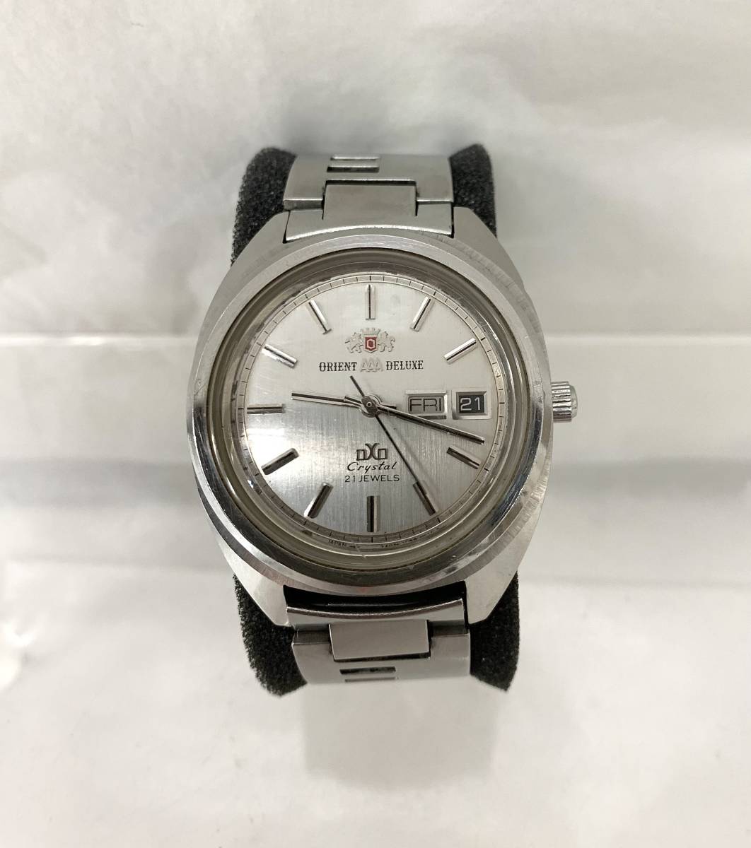【目立った傷や汚れなし】ORIENT DELUXE RACER 27 オリエント メンズ 腕時計 自動巻き 稼働中 38mmの落札情報詳細 ...