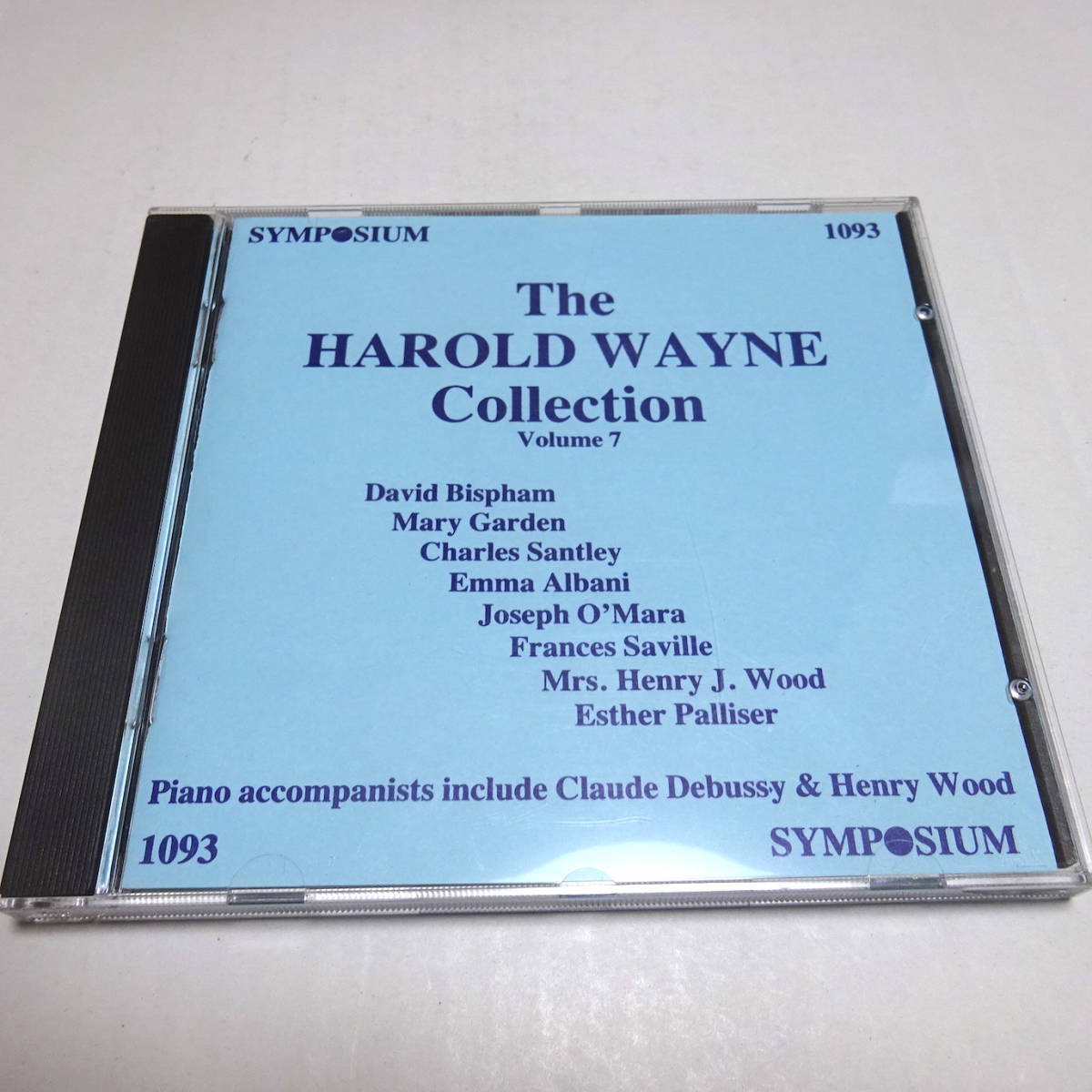 【やや傷や汚れあり】英Symposium「The Harold Wayne Collection 7(歌曲集)」ビスファム/ガーデン ...