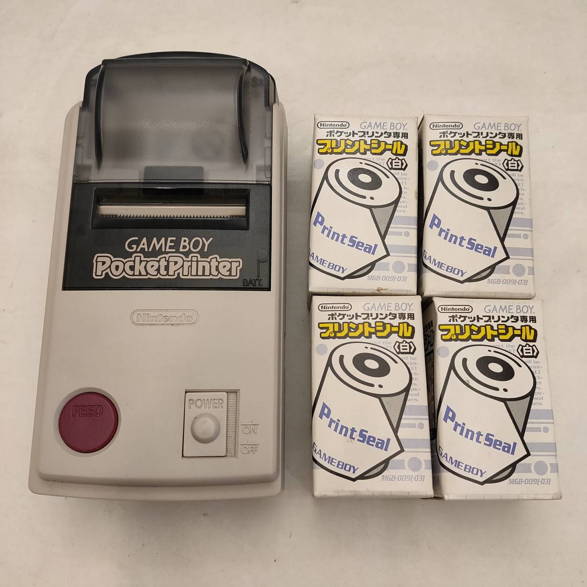 【傷や汚れあり】 ジャンク品 Nintendo 任天堂 GAME BOY Pocket Printer MGB-007 ゲームボーイポケット ...