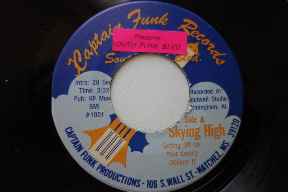 【やや傷や汚れあり】SOUTH FUNK BLVD. / SKYING HIGH (CAPTAIN FUNK)の落札情報詳細 - Yahoo ...