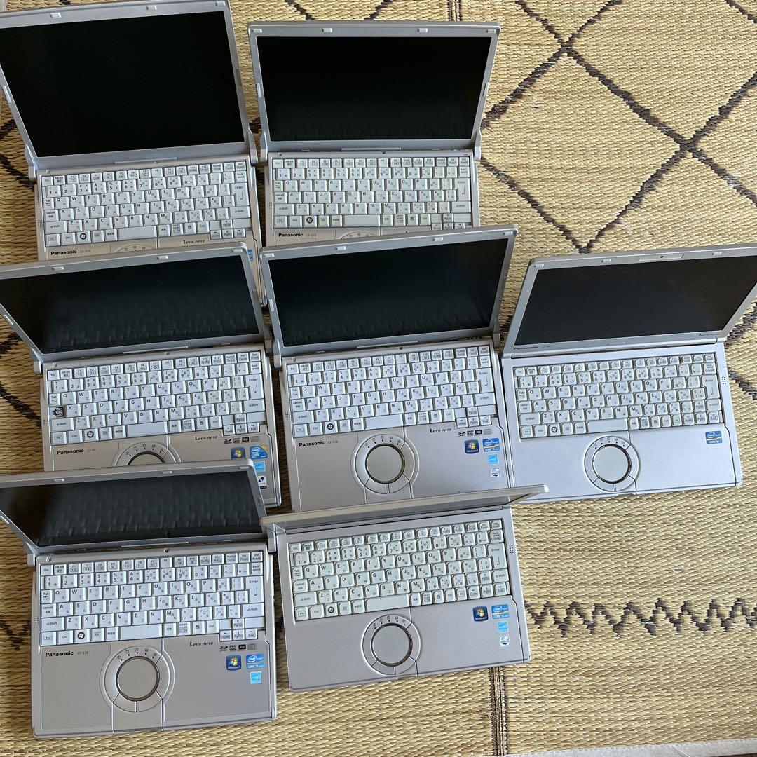 【傷や汚れあり】【ジャンク】let'snote CF SXなど 7台まとめ パナソニック windows i5 ノートPC B81の落札情報詳細 - ヤフオク落札価格検索 オークフリー