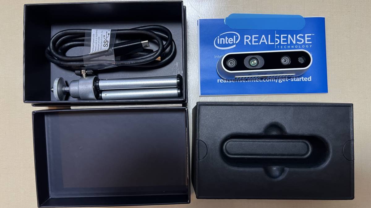 【やや傷や汚れあり】中古 Intel RealSense Depth Camera D435の落札情報詳細 - ヤフオク落札価格検索 オークフリー