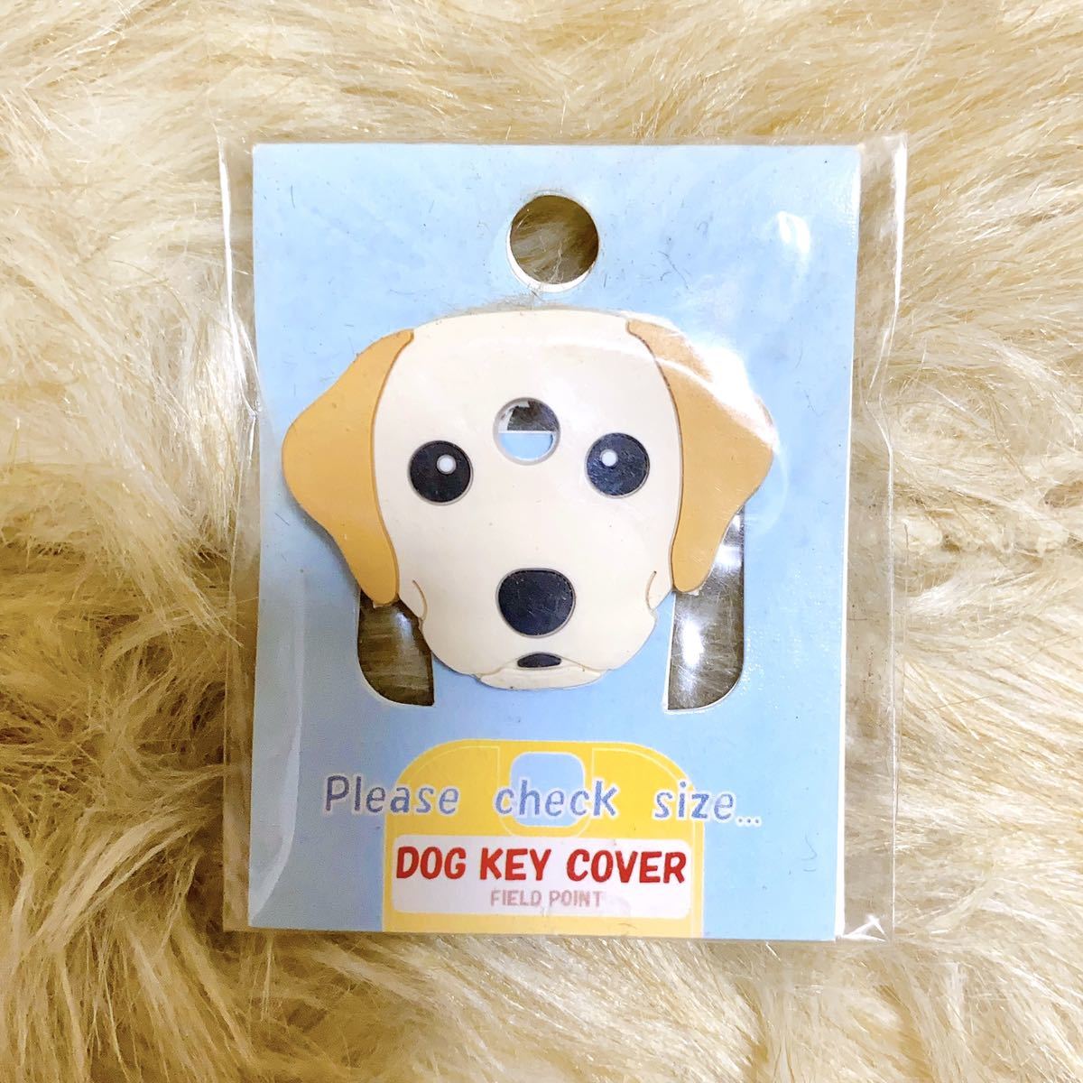 【未使用】キーカバー/鍵/カバー/犬/ドッグ/ドッグキーカバー/鍵カバー/Dog Key Cover/ラブラドール/イエロー/新品/可愛い ...