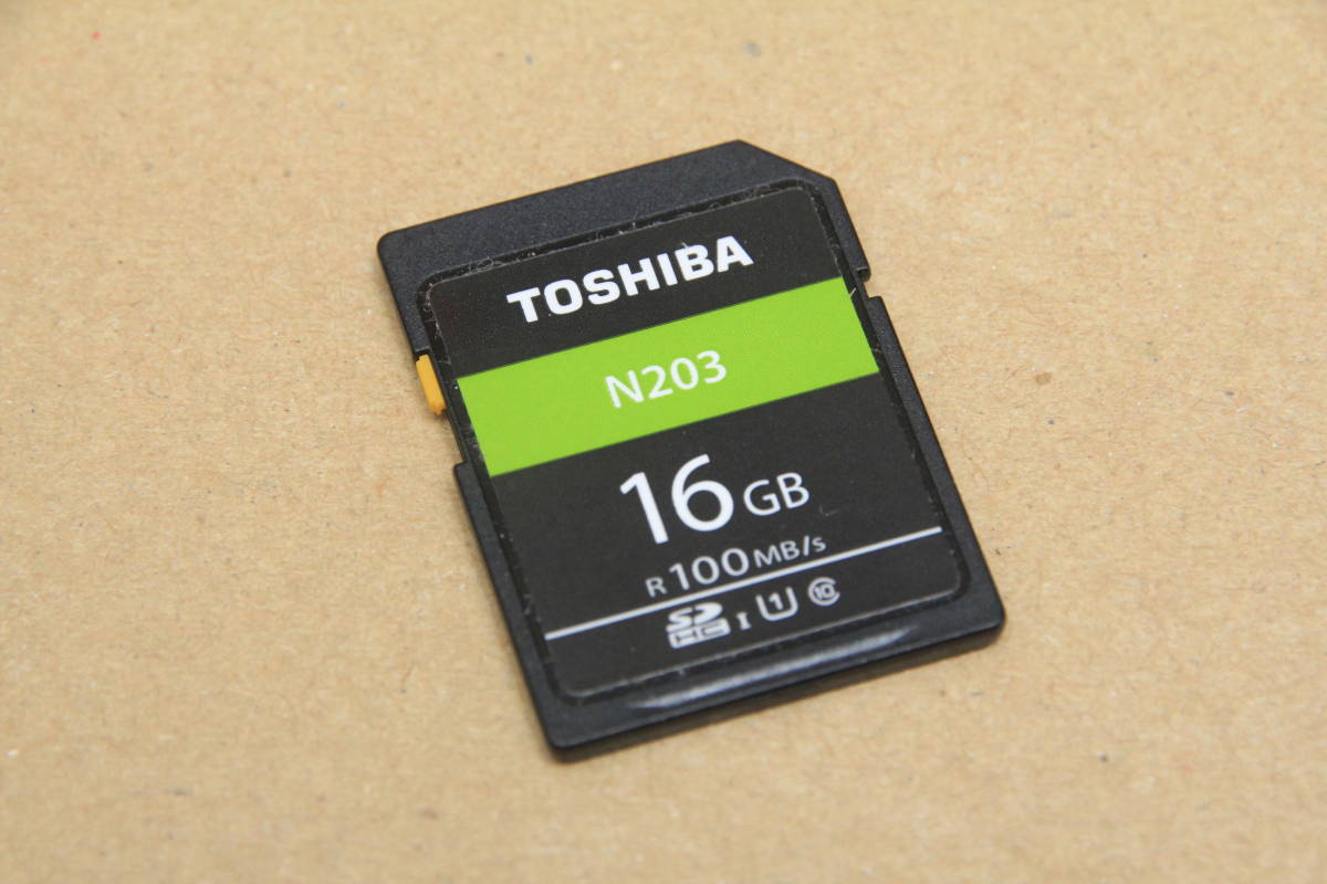 【傷や汚れあり】16GB SD HC カード TOSHIBA N203の落札情報詳細 - ヤフオク落札価格検索 オークフリー
