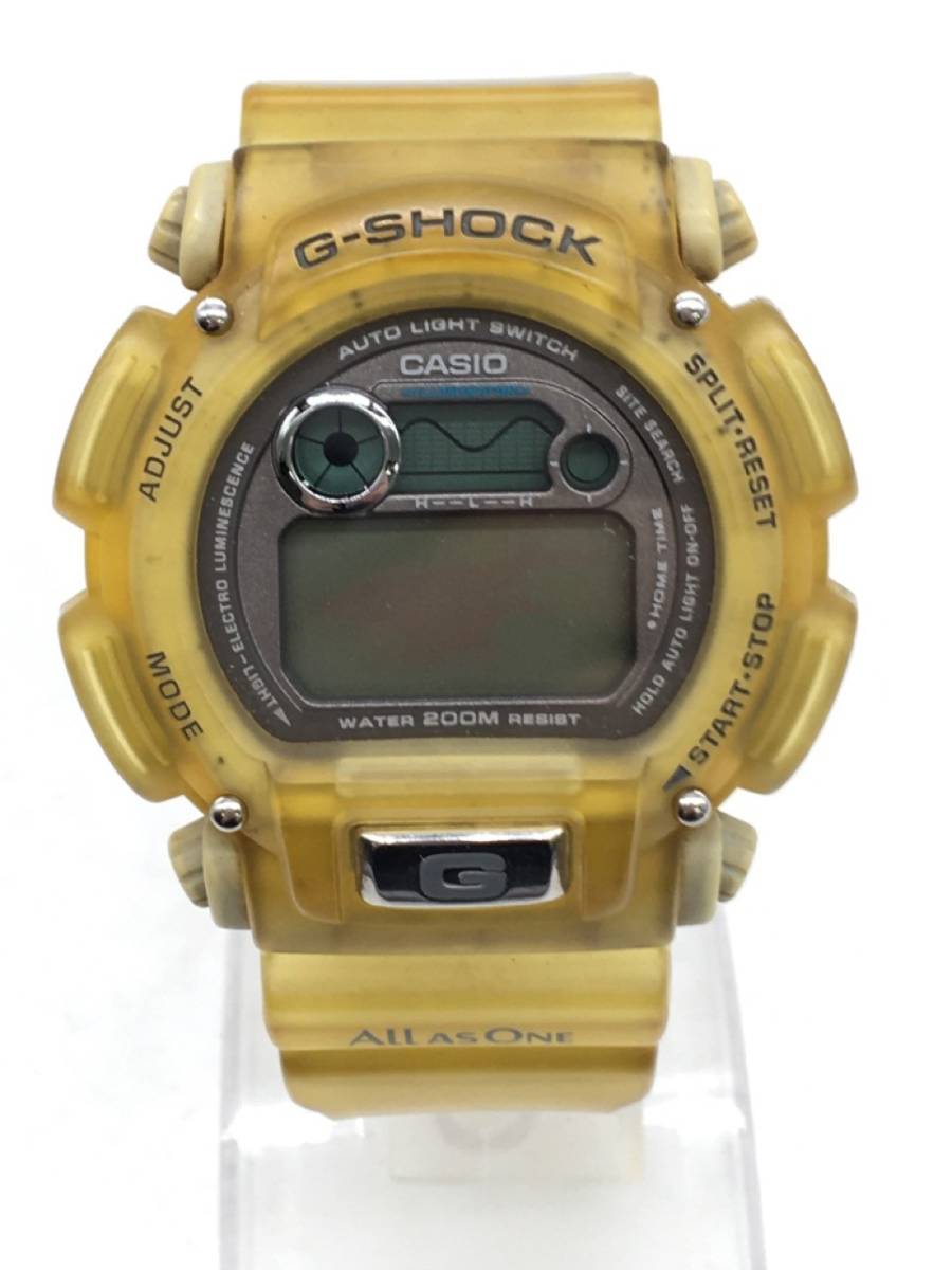 【やや傷や汚れあり】0804 545s⑦21705rp Casio カシオ G‐shock Gショック Dw 9000k 第8回国際イルカ