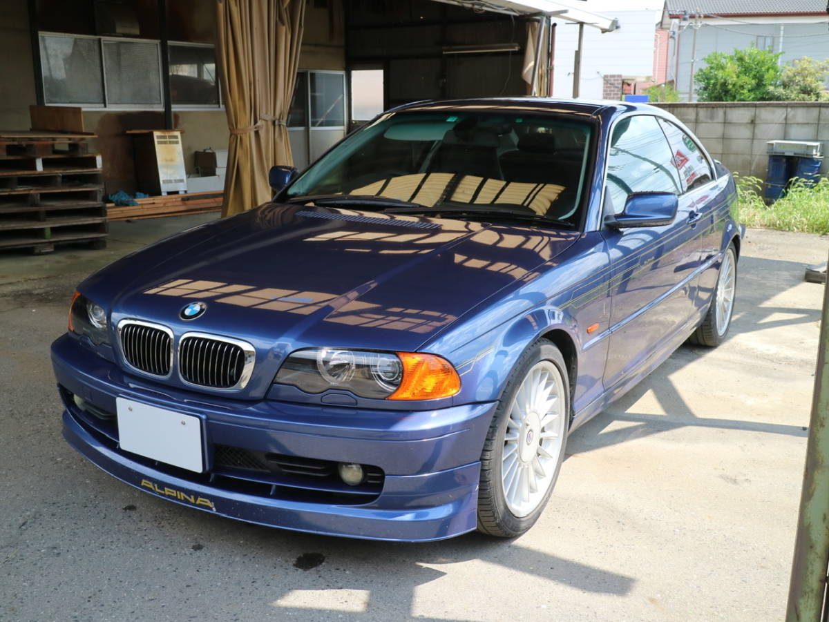 【走行距離 170,000 km】BMWアルピナ 希少B3クーペ E46 ALPINA 3シリーズ 車検R7年3月 アルピナブルー 右Hの落札 ...