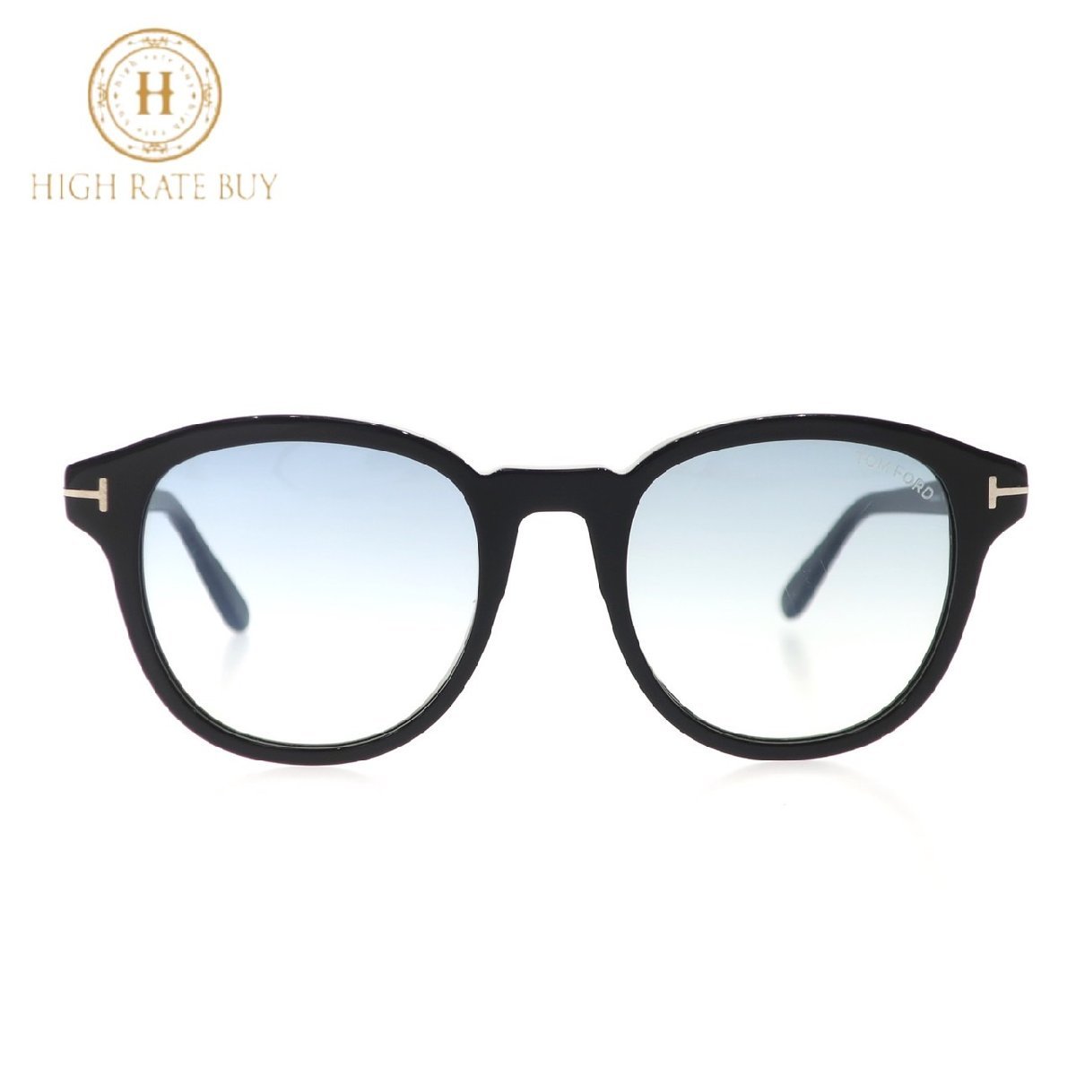 【やや傷や汚れあり】1円スタート Tom Ford トムフォード サングラス Tf752 01w Jameson グラデーション ブルー