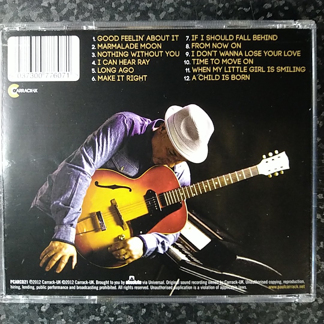 【目立った傷や汚れなし】i【JAZZ他】サイン付 ポール・キャラック グッド・フィーリング Paul Carrack Good Feeling ...