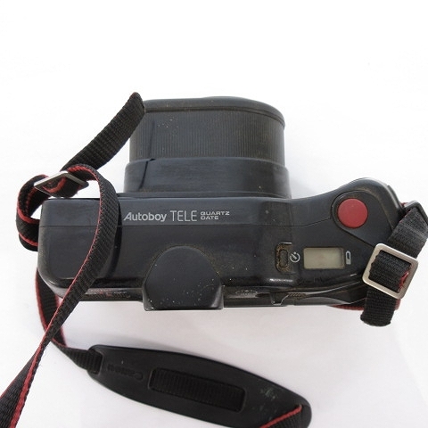 【やや傷や汚れあり】キヤノン Canon Autoboy TELE オートボーイテレ フィルムカメラ 銀シオ 現状 曇りあり ヴィンテージ ...