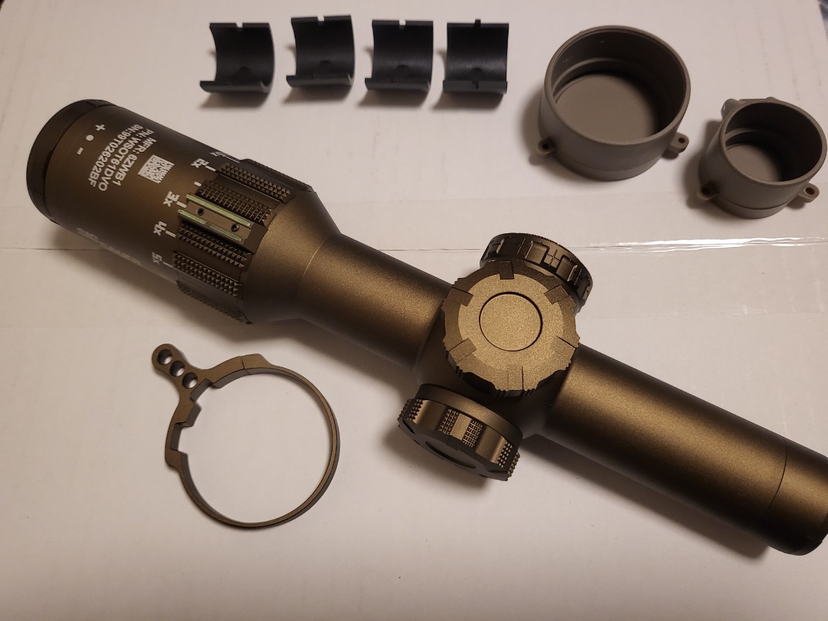 【新品】実物 ドットサイト マイクロ ミニ ダットサイト スコープ リング マウントベース ミリタリー Aimpoint leupold ...