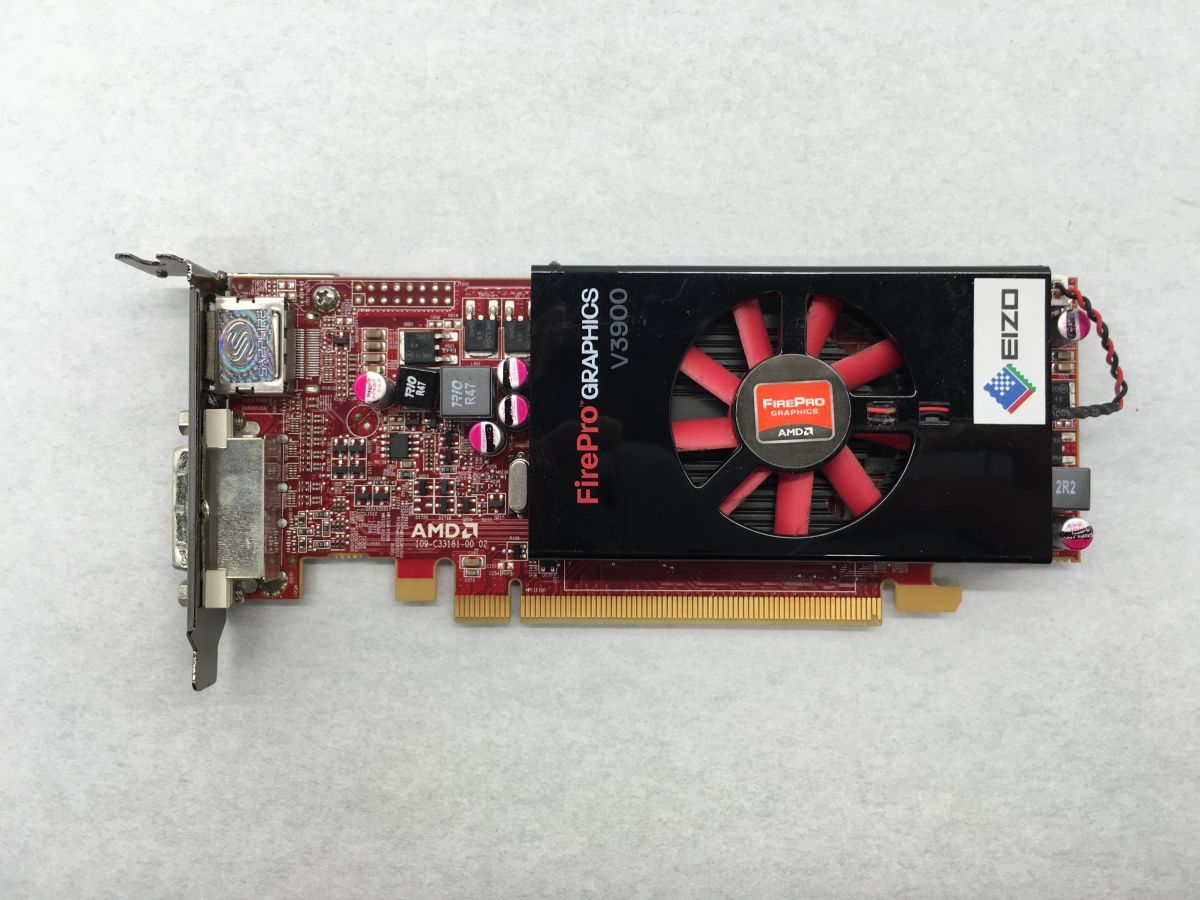 【やや傷や汚れあり】【即納/送料無料】AMD FirePro GRAPHICS V3900 1GB グラフィックボード ロープロ仕様 【中古品 ...