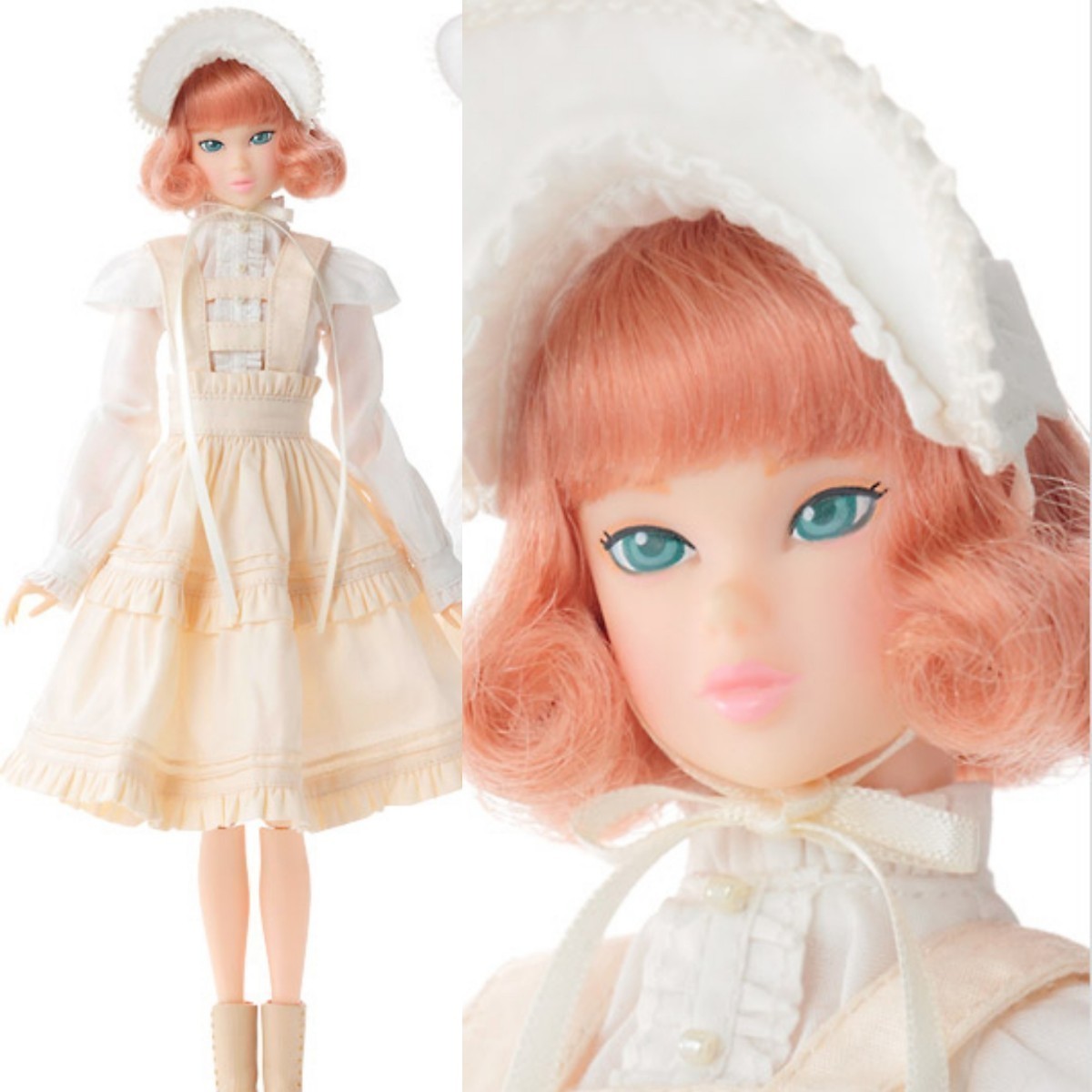 【未使用】新品未使用 Momokodoll ヘッドのみ「ホワイトピクニック」モモコドール Momoko Doll セキグチ ペットワークス