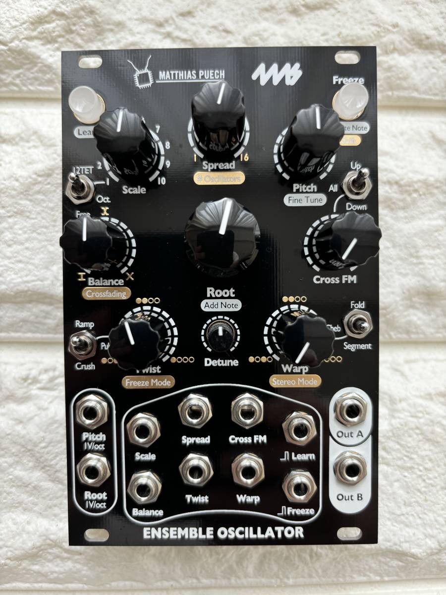 【目立った傷や汚れなし】【美品】4ms Ensemble Oscillator ハーモニック オシレーター ユーロラック モジュラーシンセの落札情報詳細 - ヤフオク落札価格検索 オークフリー