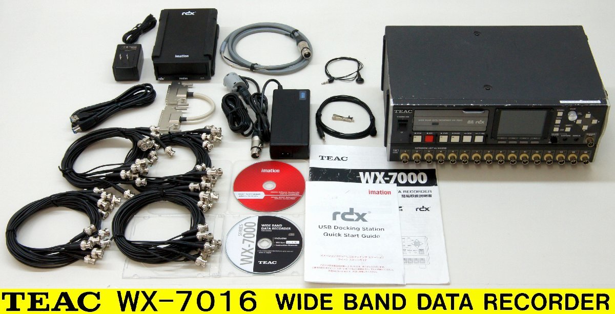【傷や汚れあり】KC44762 TEAC/ティアック WX-7016 16CH WIDE BAND DATA RECORDER ワイドバンド ...