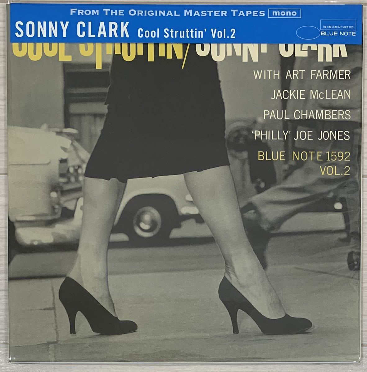 【やや傷や汚れあり】【US盤/青白ラベル】Sonny Clark「Cool Struttin'」LP（12インチ）/Blue Note(BST ...