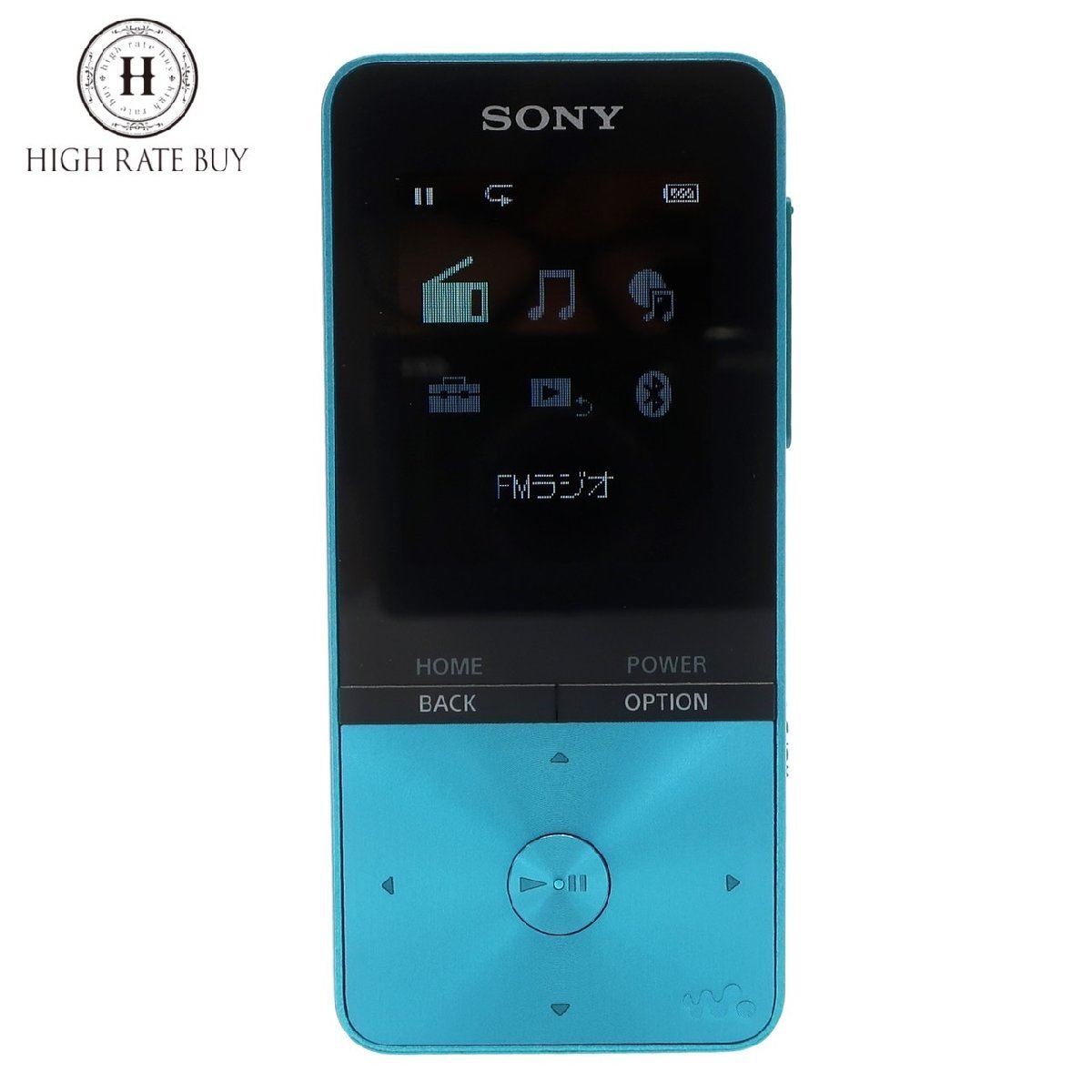 【やや傷や汚れあり】1円スタート SONY ソニー WALKMAN ウォークマン Sシリーズ NW-S313 4GB ブルー MP3プレーヤー Bluetooth対応 2017年モデル 通電 ...