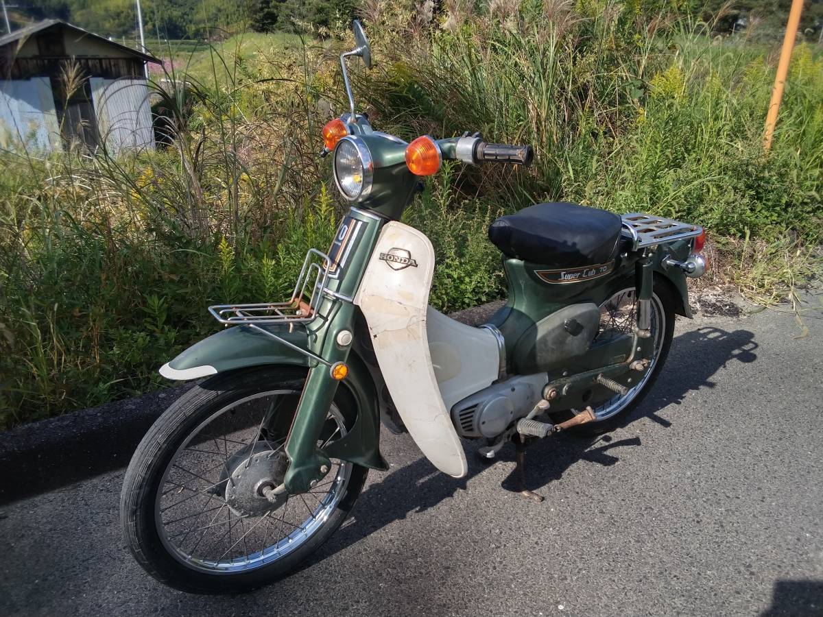 【傷や汚れあり】★1978年式スーパーカブ70・センターチョーク・C70★の落札情報詳細 - Yahoo!オークション落札価格検索 オークフリー