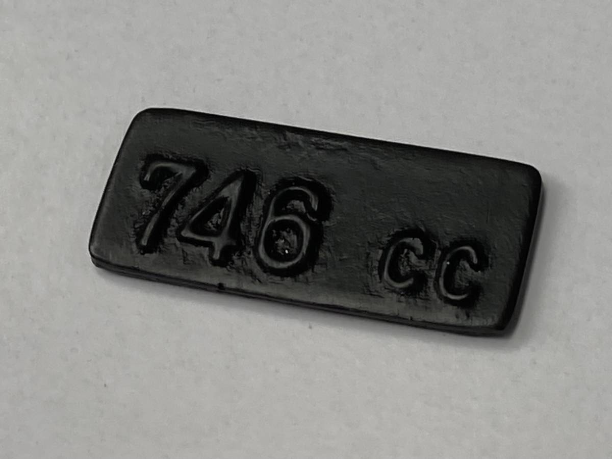 【やや傷や汚れあり】カワサキ 750RS Z750FX 746cc シリンダーエンブレム ② 車検等 KAWASAKI フェックス エフペケ Z1 Z2 KZ1000Mk2 Z1R Z1-R ...