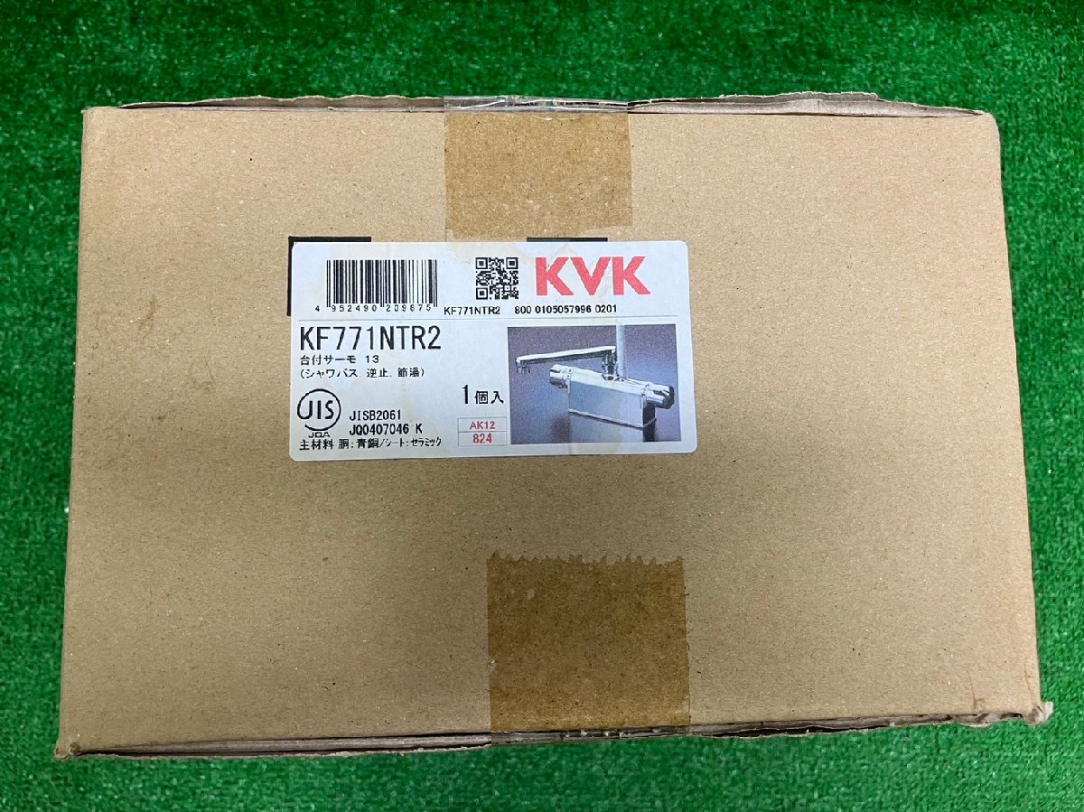 【未使用】【未使用品】『10-155』KVK 台付サーモ シャワーバス 水栓金具 未使用 サーモスタット式 シャワー水栓 KF771NTR2の落札情報詳細 - ヤフオク落札価格検索 オークフリー