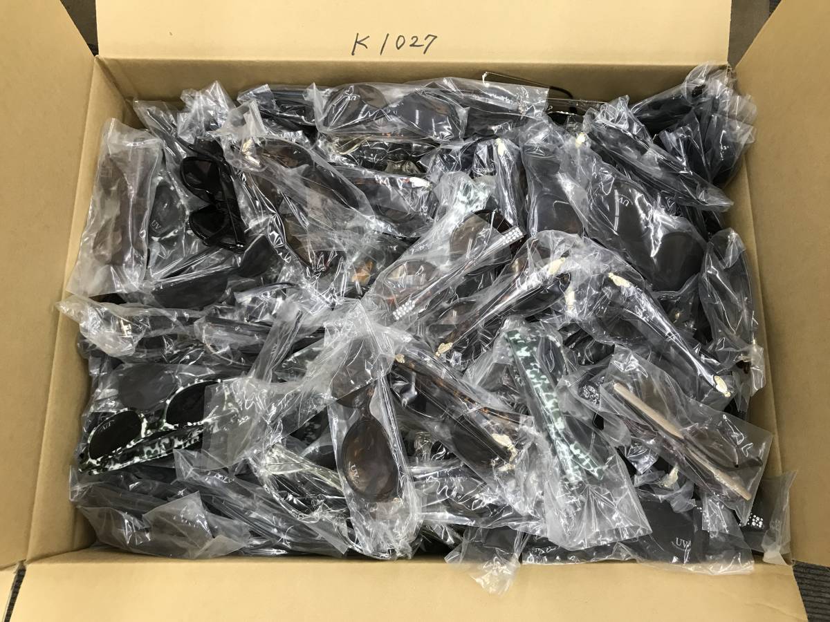 【未使用】K1027 サングラス 新品未使用品 大量セット 総重量約17kg まとめ売り 長期保管品 UVグラス含むの落札情報詳細 ...