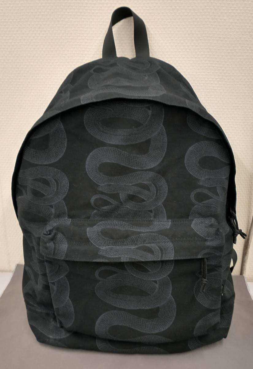 【やや傷や汚れあり】HYSTERIC GLAMOUR ヒステリック・グラマー SNAKE LOOP DAY PAC リュックサック ブラック ...