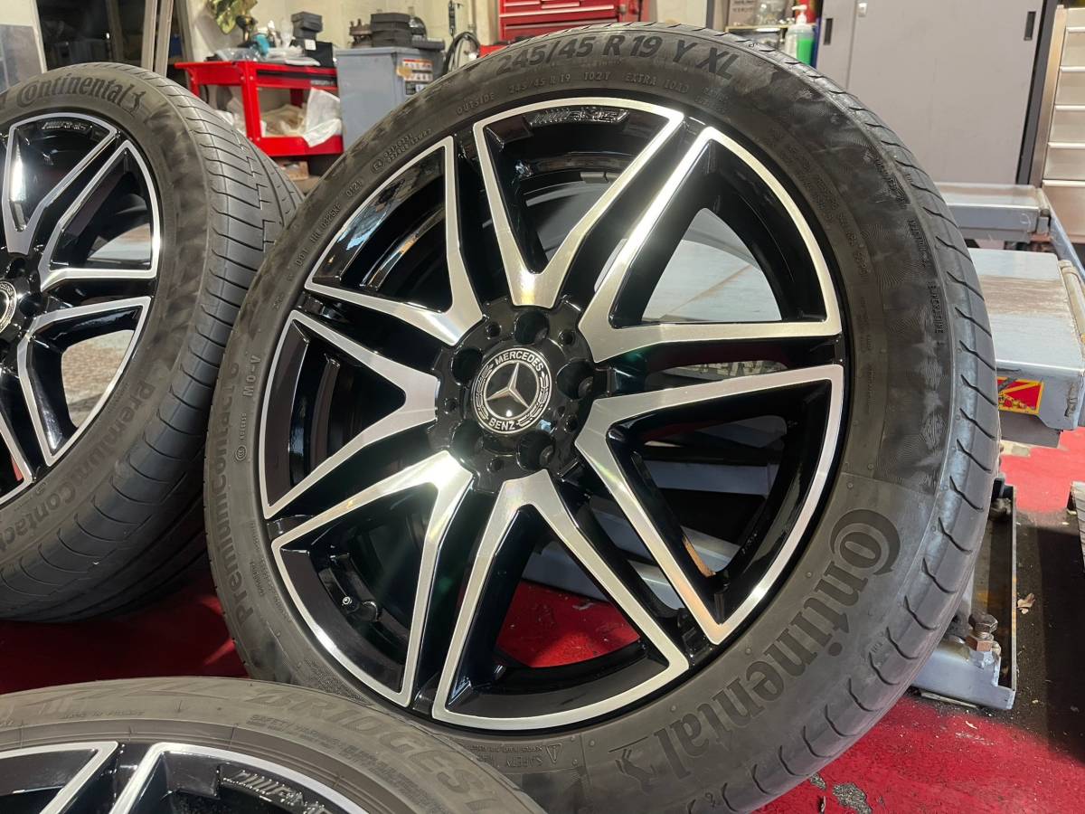 【傷や汚れあり】中古 ベンツ Vクラス W447 純正 AMGライン 19インチ タイヤ付 5/112 A4474015100の落札情報詳細 - Yahoo!オークション落札価格検索 オークフリー