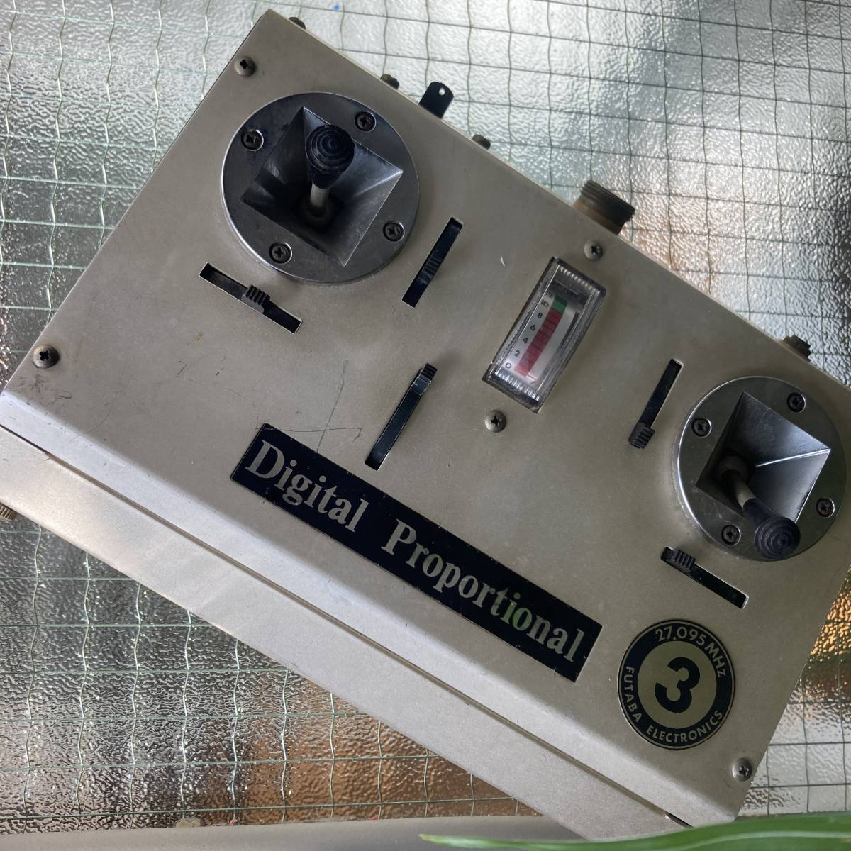 【傷や汚れあり】当時物 フタバ FUTABA FP-T 5 27.095 MHz 双葉 Digital Proportional TX プロポ ラジコン RC 1/10 ジャンク tamiya ...