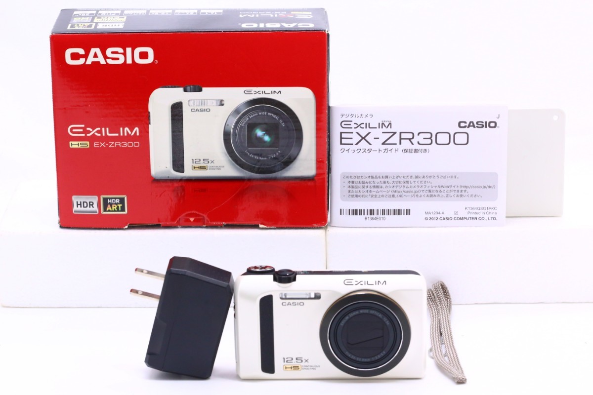 【目立った傷や汚れなし】【特上美品】CASIO EXILIM ZOOM EX-ZR300 コンパクトデジタルカメラ #11205の落札情報詳細 ...