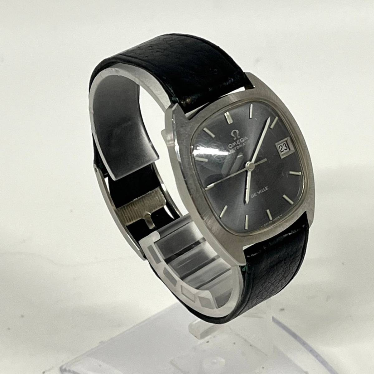 【やや傷や汚れあり】1円~【実動】オメガ OMEGA デビル DeVille Cal.1002 Ref.162045 自動巻き メンズ腕時計 ...