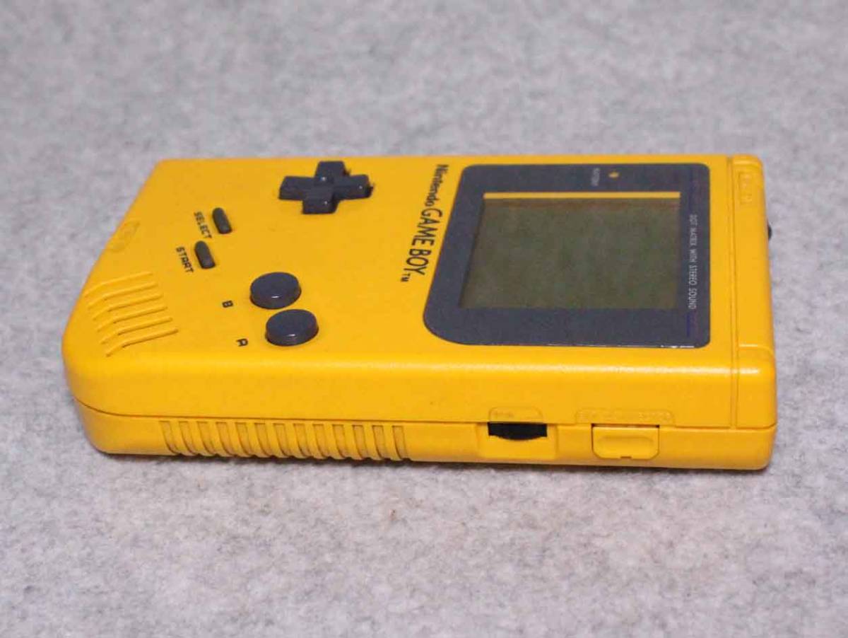 【やや傷や汚れあり】[ta127]ゲームボーイ 黄色 Nintendo GAME BOY DMG-01 本体 イエロー Yellow の落札情報詳細 - Yahoo!オークション落札価格検索 ...