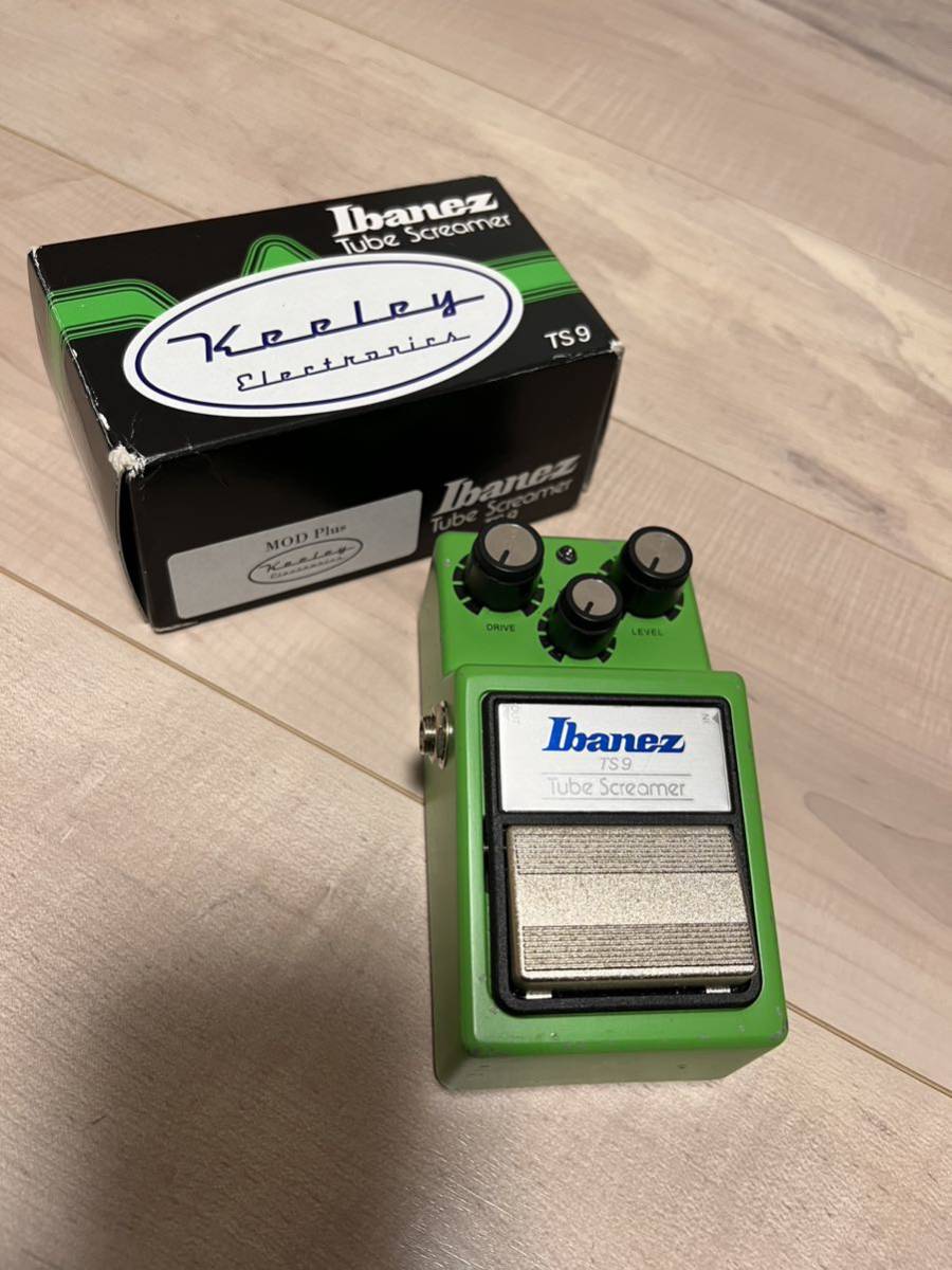 【やや傷や汚れあり】Keeley TS-9 Mod Plus Ibanez モディファイの落札情報詳細 - ヤフオク落札価格検索 オークフリー