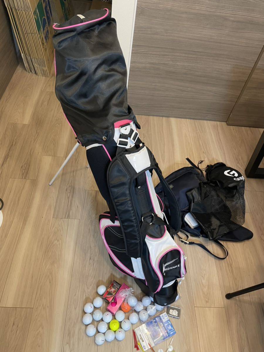 【やや傷や汚れあり】L711★NIKE ナイキ WORLD EAGLE FL-01 レディース10本セット キャディバッグ付★発送方法Sの落札情報詳細 - ヤフオク落札価格検索 オークフリー