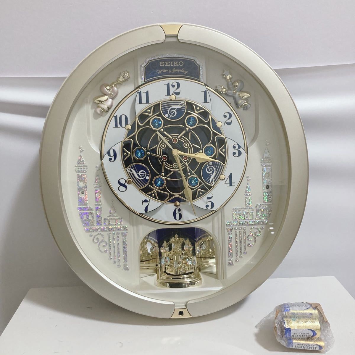 SEIKO クロック AM240P 掛け時計 からくり時計 電波時計の落札情報詳細 - ヤフオク落札価格検索 オークフリー