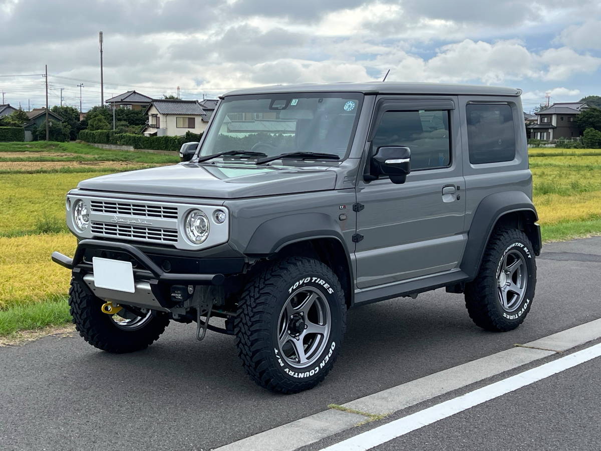 【走行距離 12,800 km】★2021年式・ジムニーシエラ JC 5MT ミディアムグレー APIOコンプリートカーTS7 走行1.3万km アピオ★の落札情報詳細 - Yahoo ...