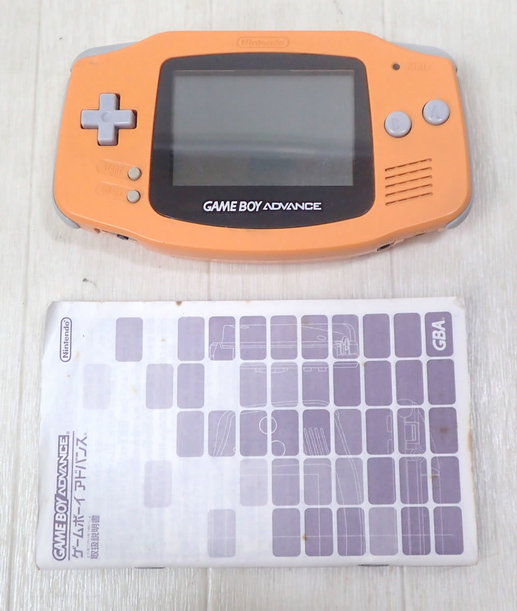 【傷や汚れあり】任天堂 Game Boy Advance オレンジ AGB-001 中古 D490 発送520円～の落札情報詳細 - ヤフオク ...