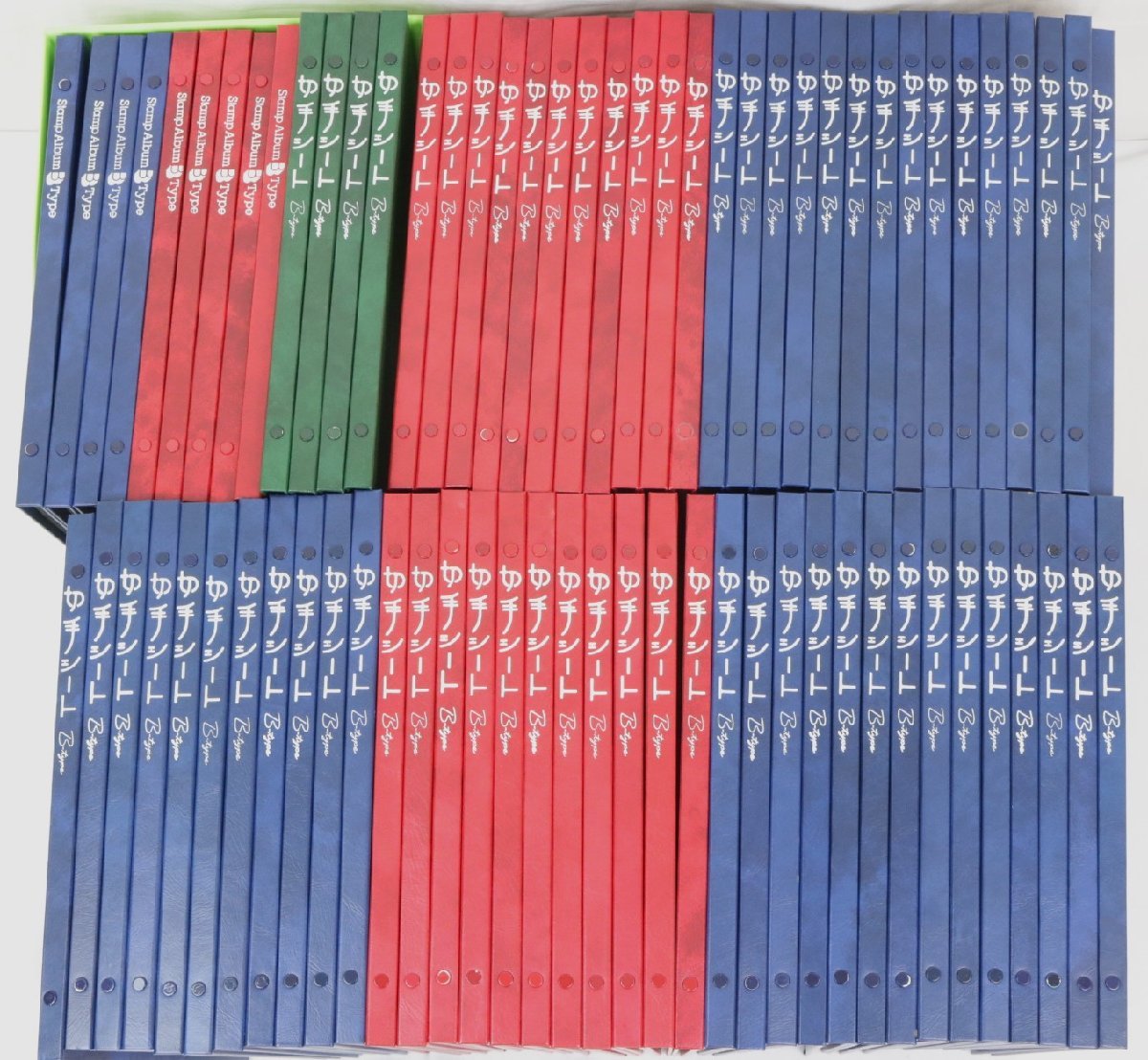 【やや傷や汚れあり】テージー 切手シートアルバム スタンプアルバム B-Type まとめて 大量 75冊 KB-31 SB-3 等 ストック ...