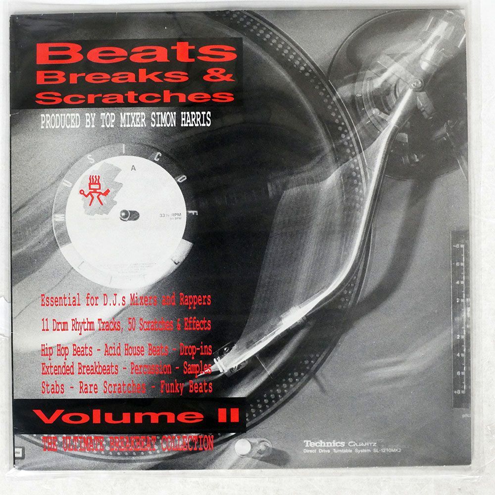 【やや傷や汚れあり】SIMON HARRIS/BEATS, BREAKS & SCRATCHES VOLUME 2/MUSIC OF LIFE ...