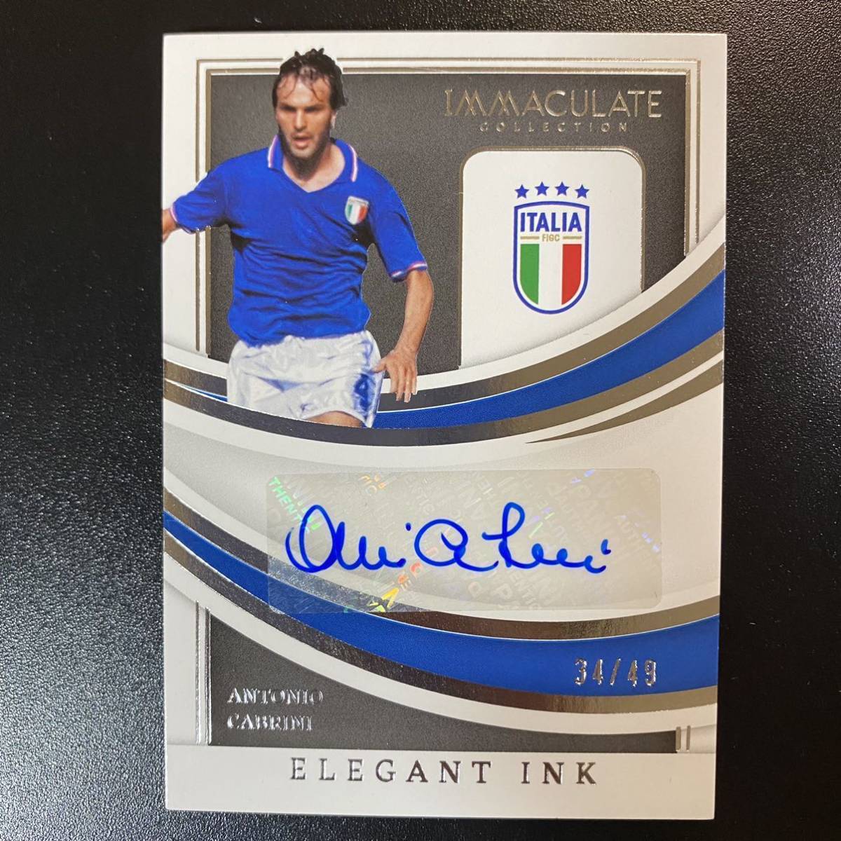 【目立った傷や汚れなし】2022-23 Panini Immaculate Autograph Antonio CABRINI /49 直筆 ...