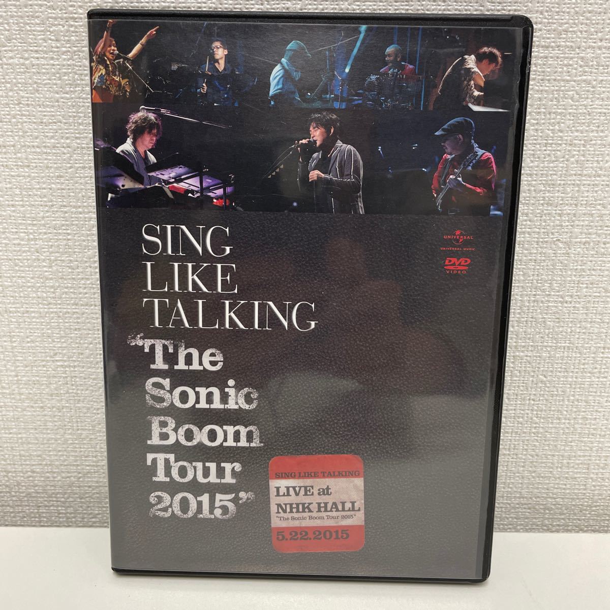 【未使用に近い】6☆ DVD 未開封 SING LIKE TALKING The Sonic Boom Tour 2015 ～LIVE at ...
