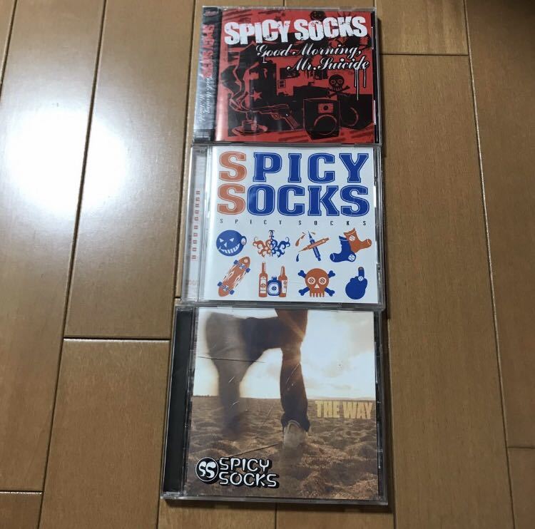 【傷や汚れあり】【送料無料・即決】SPICY SOCKS（SECRET 7 LINE） CDセット GOOD4NOTHING、SECRET 7 ...