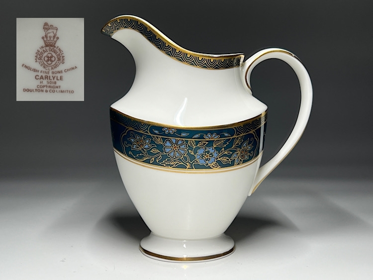 【やや傷や汚れあり】【瑞】ロイヤルドルトン ROYAL DOULTON CARLYLE クリーマーの落札情報詳細 - Yahoo!オークション ...