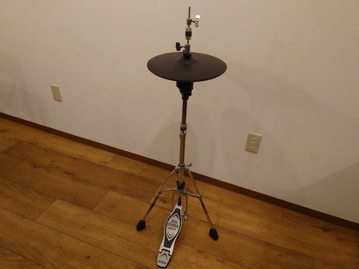 【やや傷や汚れあり】ROLAND VH-10 ローランド ハイハット TAMAのハイハットスタンド付き 中古の落札情報詳細 - ヤフオク落札価格検索 オークフリー