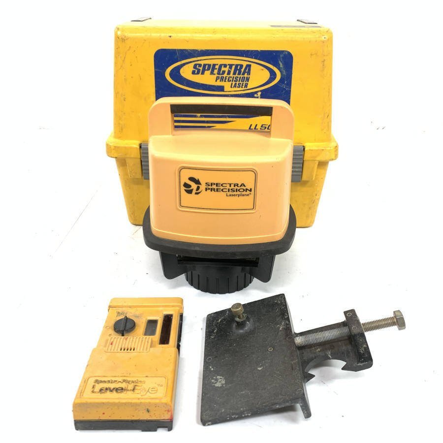 【傷や汚れあり （詳細）】☆SPECTRA-PHYSICS スペクトラフィジック LASERPLANE350 回転レーザーレベル Level ...