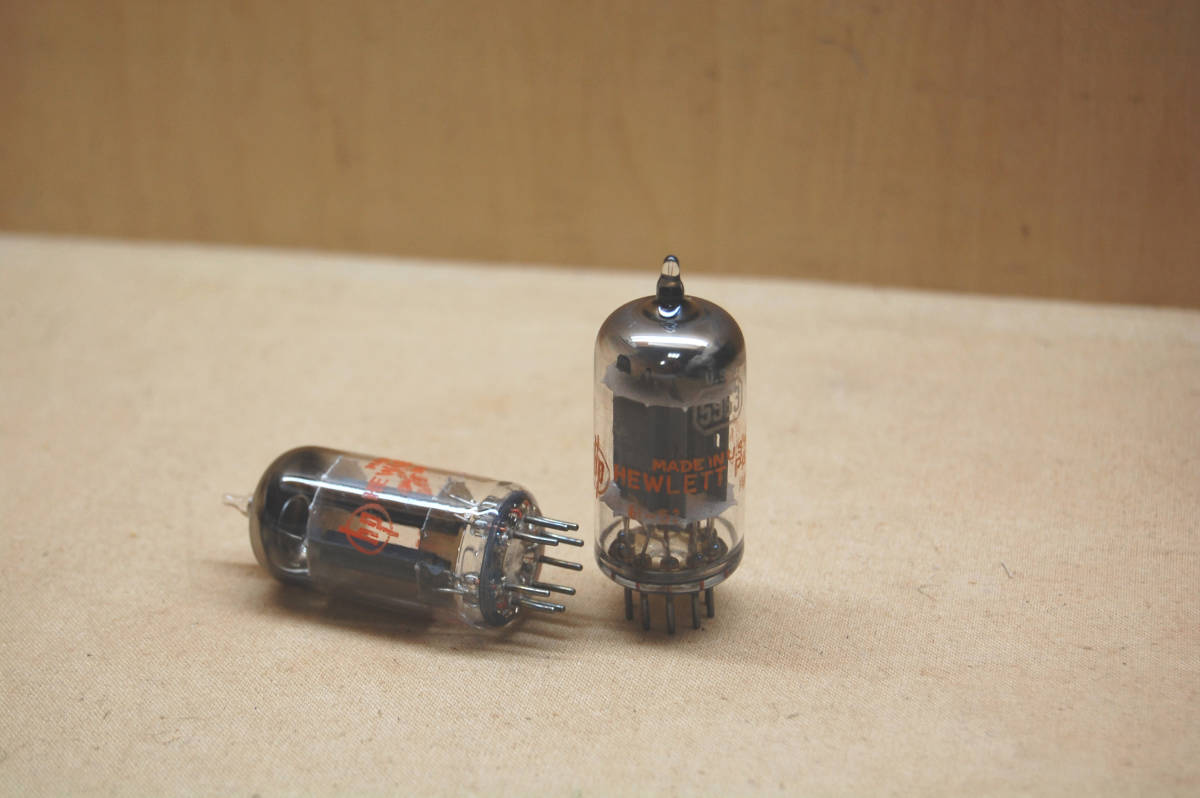 【未使用】真空管 RCA made for Hewlet Packard 5963/12AU7A Red Print Premiunm ...