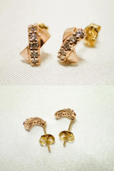 【やや傷や汚れあり】23423[TS]ete エテ ピアス リング 2点セット♪ K10 YG×WG コンビリング 7号/K10PG×K18YG コンビピアスの落札情報詳細 - Yahoo ...