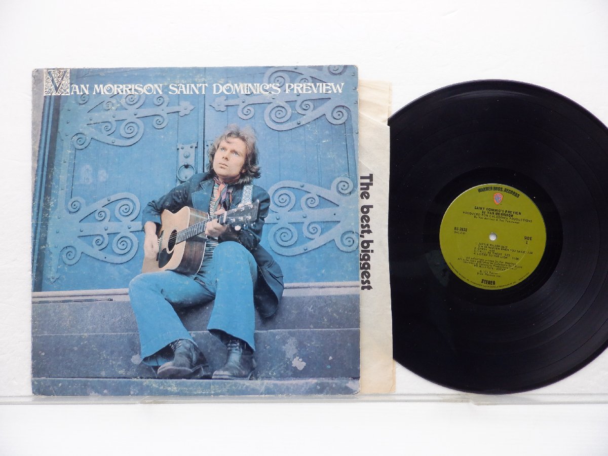 即決UK Warner Bros. Records '''Orange Label’’’ オリジナル VAN MORRISON ...