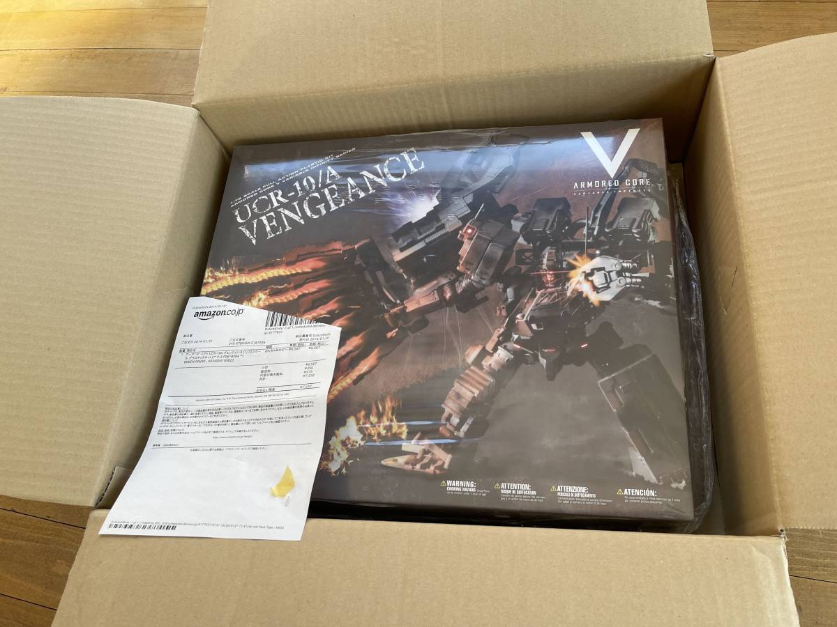 【未使用】未開封 新品 アーマードコア V UCR-10/A ヴェンジェンス 1/72 コトブキヤ ARMORED CORE V ...